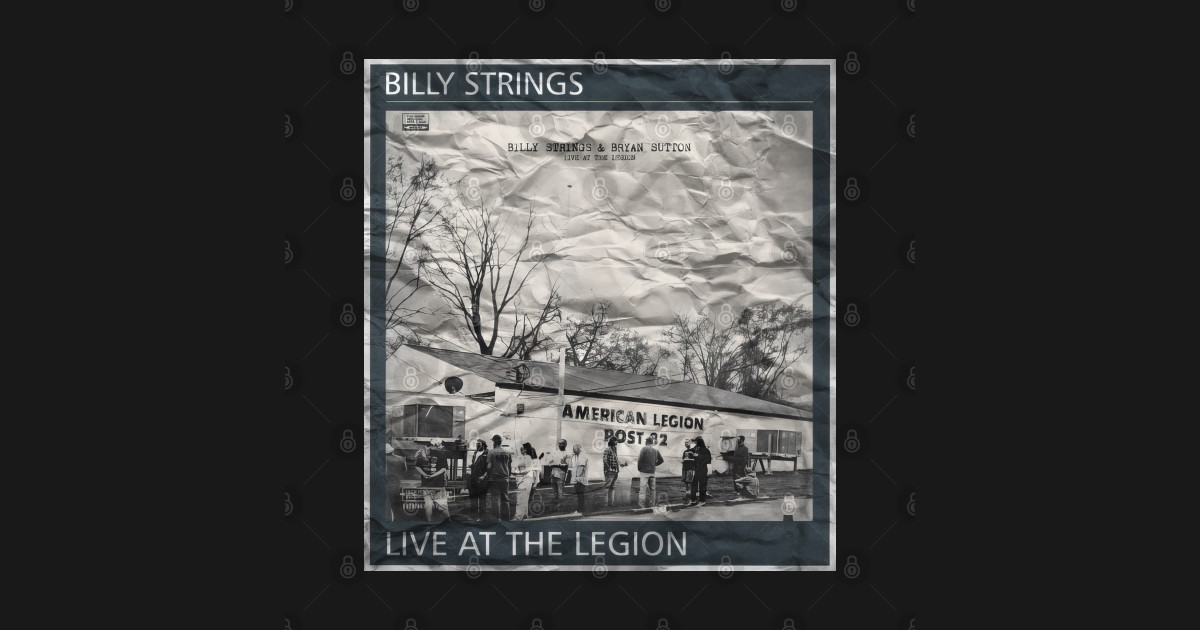 Album Cover Billy Strings Live At The Legion - Billy Strings - T-Shirt ...