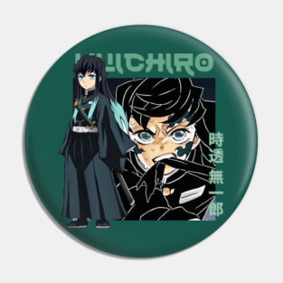 Mist Pillar Muichiro Tokito Pins and Buttons for Sale | TeePublic