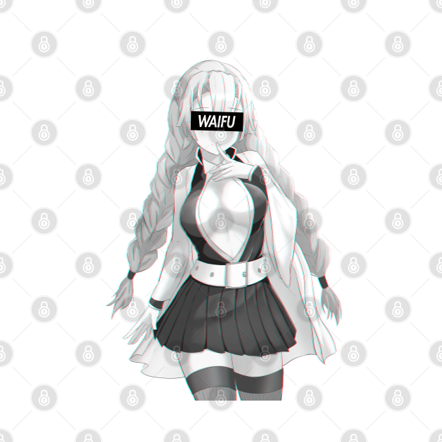 Mitsuri Waifu Material - Hentaik1ng - T-Shirt | TeePublic