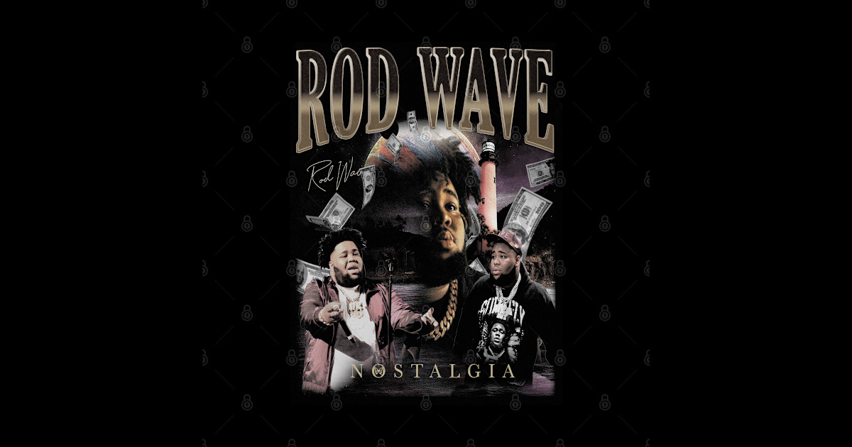 Rod Wave Nostalgia - Rod Wave - Sticker | TeePublic