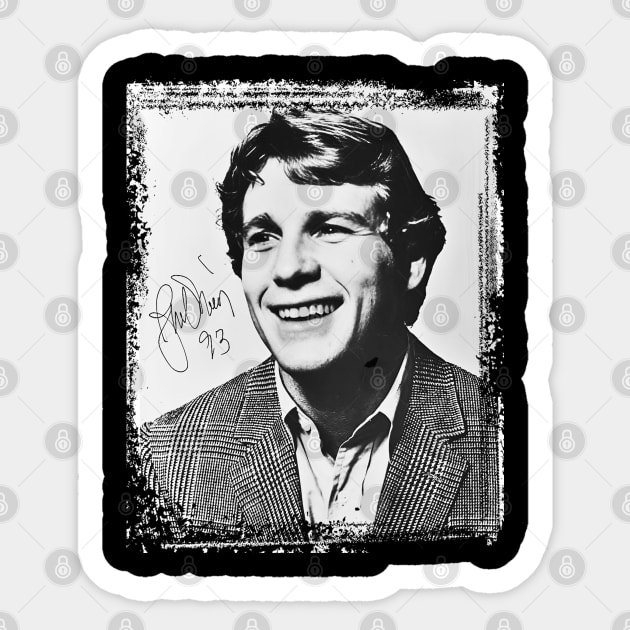 Remembering Actor Ryan O'Neal - Ryan Oneal - Sticker | TeePublic