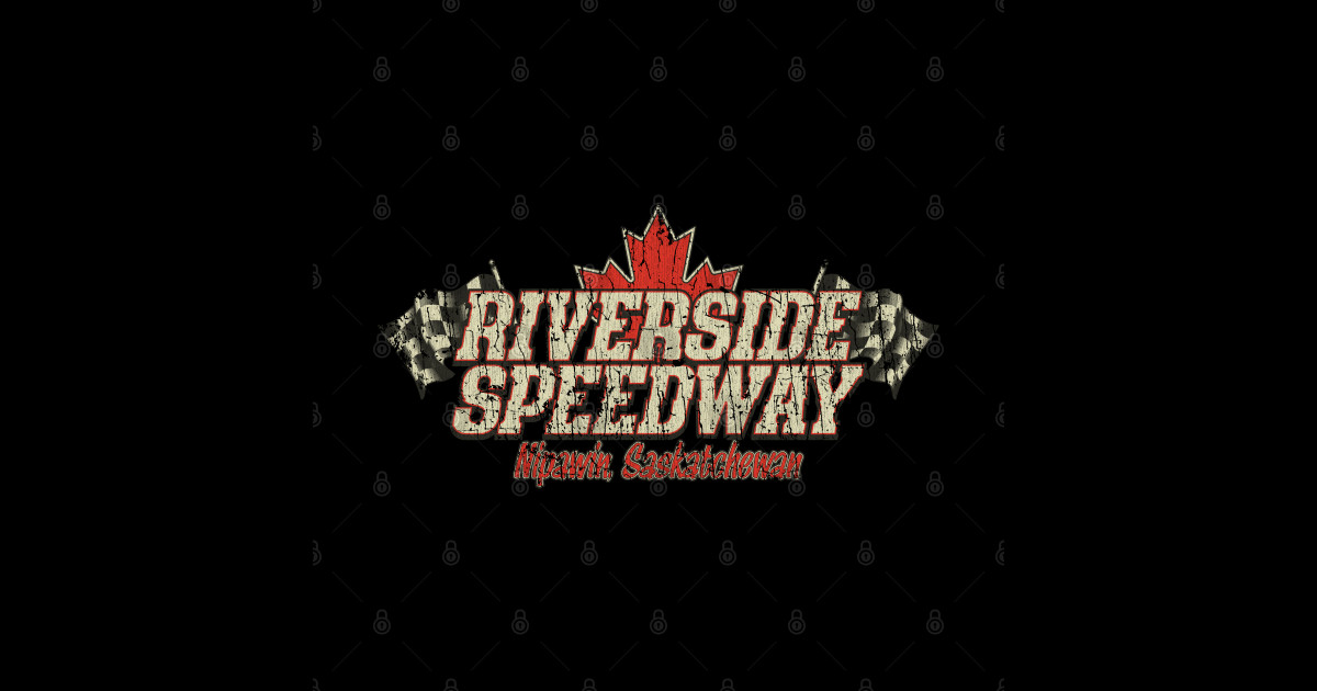 Riverside Speedway Nipawin 1983 - Dirt Track Racing - Sticker | TeePublic