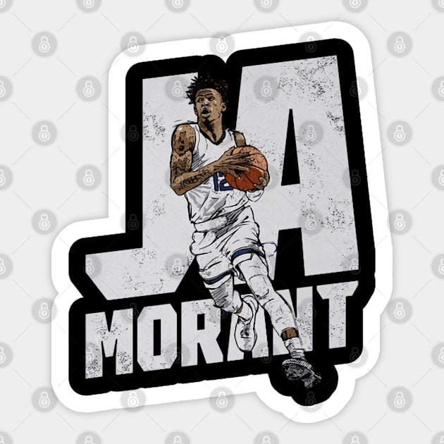 Ja Morant Memphis Drive - Ja Morant - Sticker | TeePublic