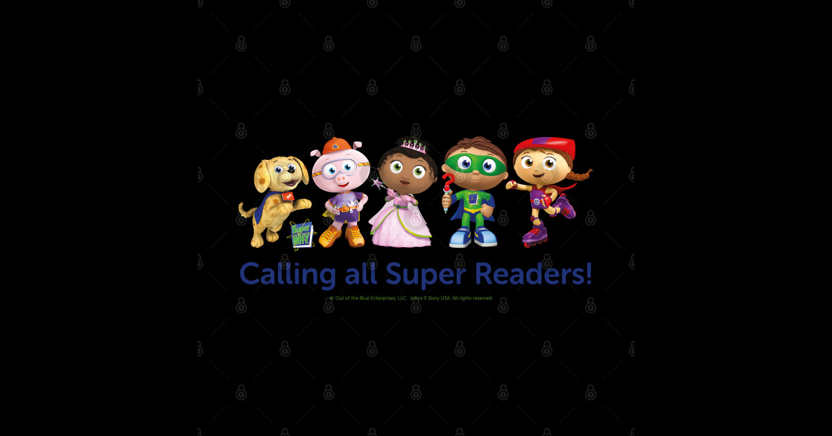 SuperWHY! Calling all Super Readers ! - Super Why - Sticker | TeePublic SuperWHY! Calling all Super Readers ! - Super Why - Sticker | TeePublic