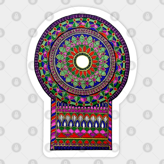 Church Plan Mandala - Church - Sticker | TeePublic