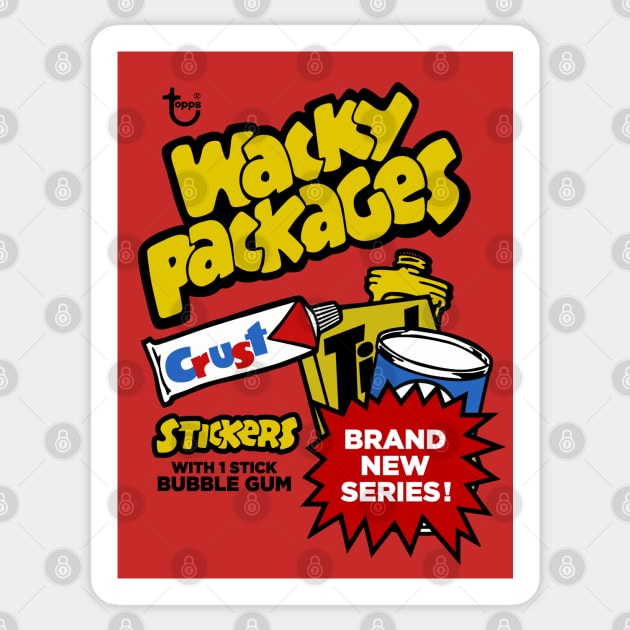 Wacky in the 80s - Wacky Packages - Sticker | TeePublic