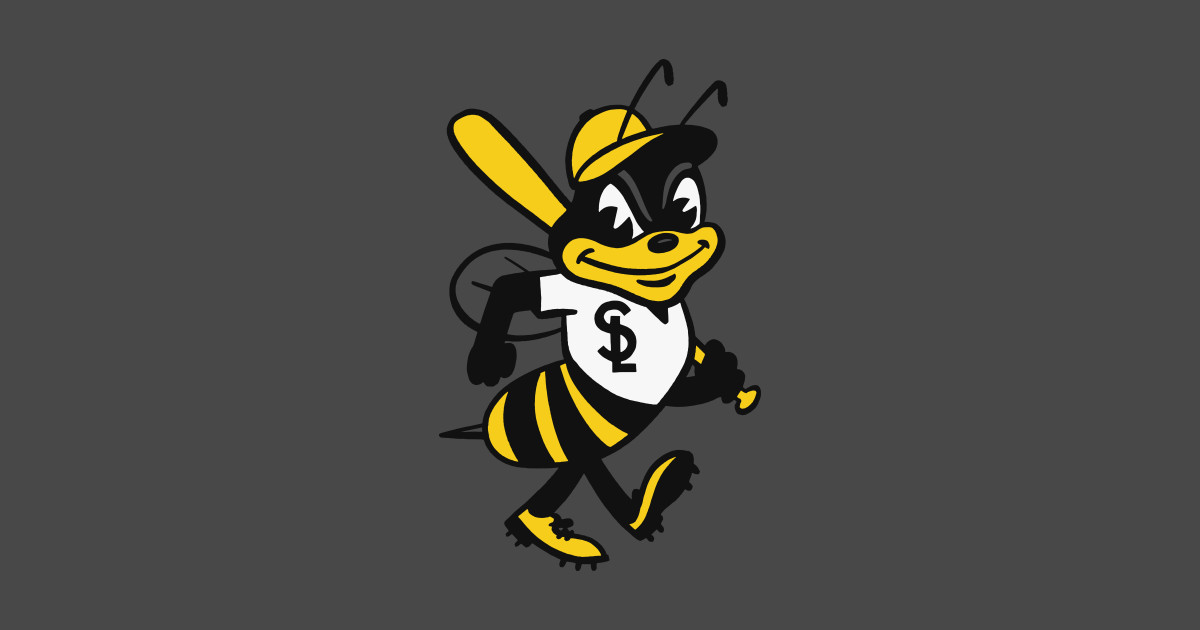 Salt Lake Bees - Retro Bee Mascot - Salt Lake Bees - T-Shirt | TeePublic