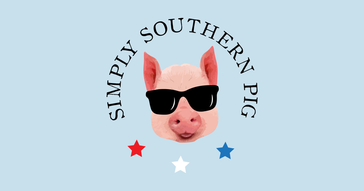 Simply Southern Pig - Simply Southern - T-Shirt | TeePublic