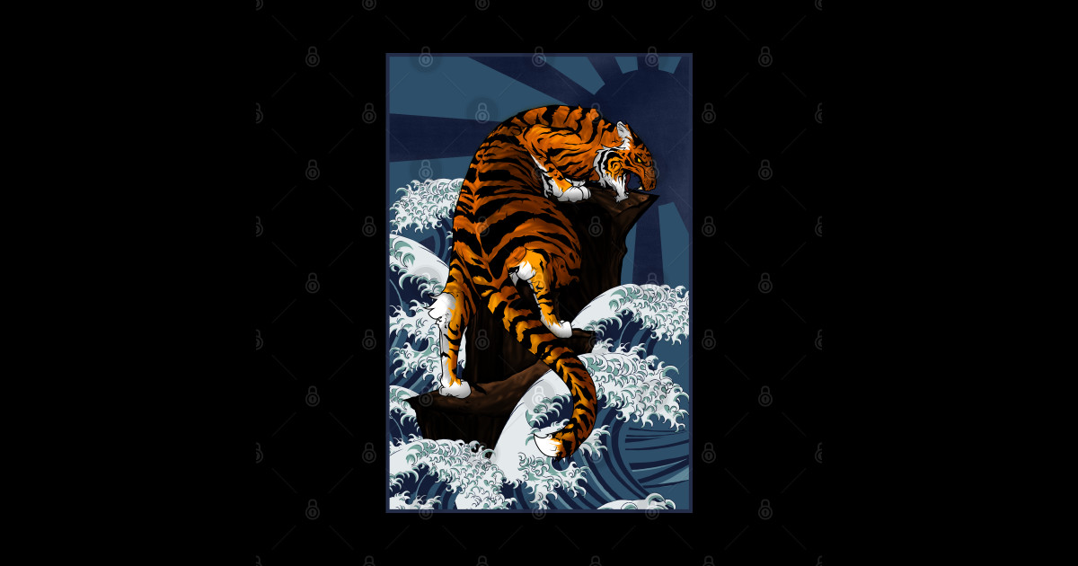 TIGER TORA - Tiger - Posters and Art Prints | TeePublic