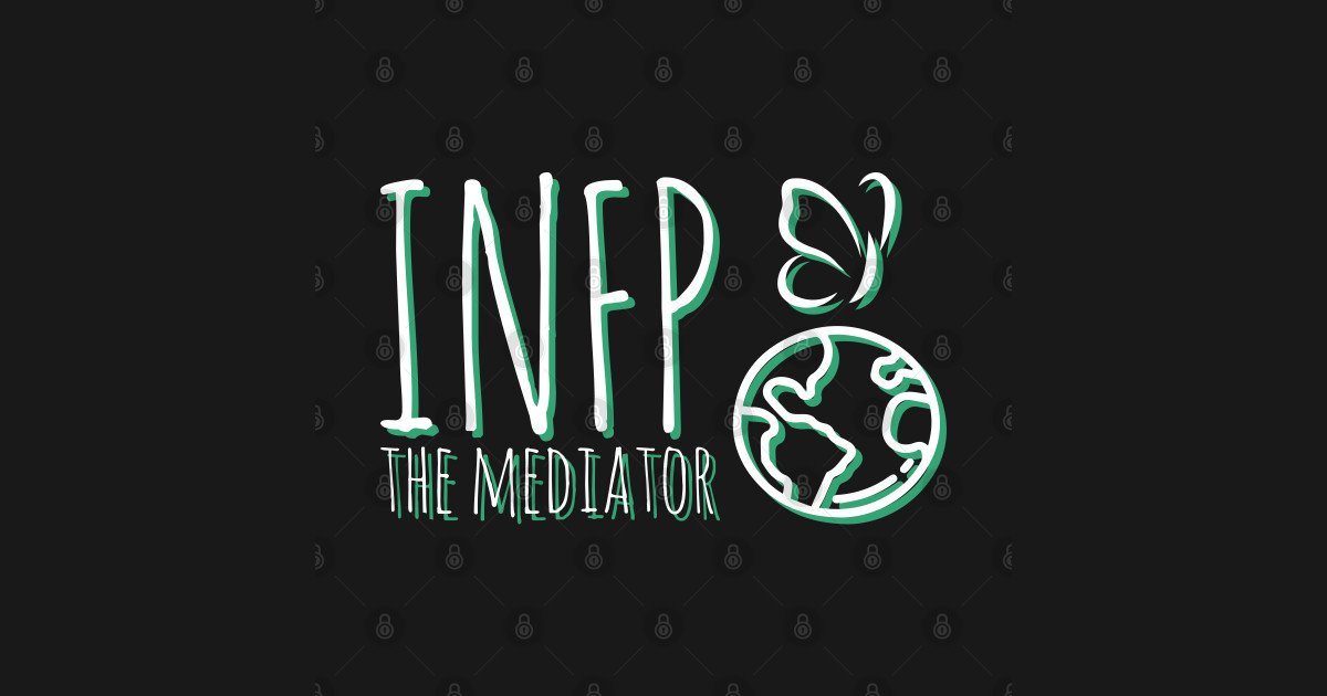 INFP The Mediator MBTI types 6D Myers Briggs personality gift with icon ...