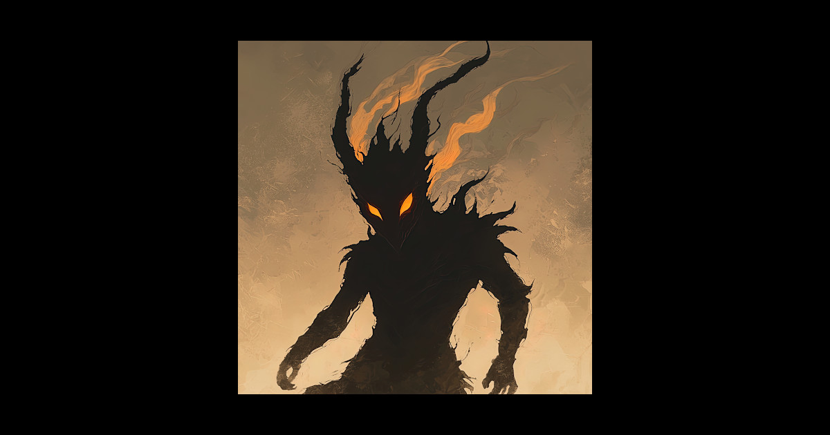 Ifrit | Anime style - Ifrit - Sticker | TeePublic