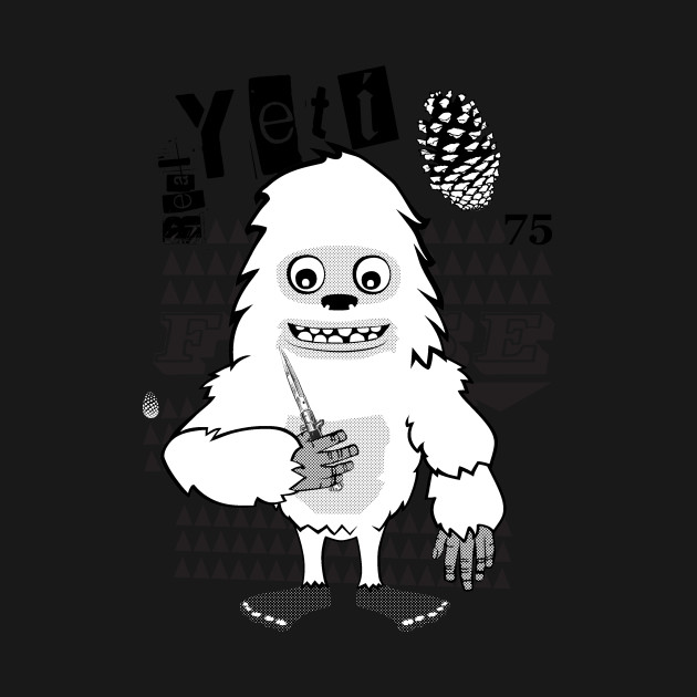 Yeti Night Out - Yeti - T-Shirt sold by Ishu Gupta | SKU 2112307 ...