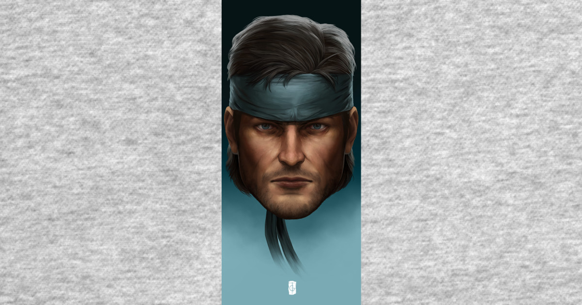 Solid Snake - Mgs - T-Shirt | TeePublic