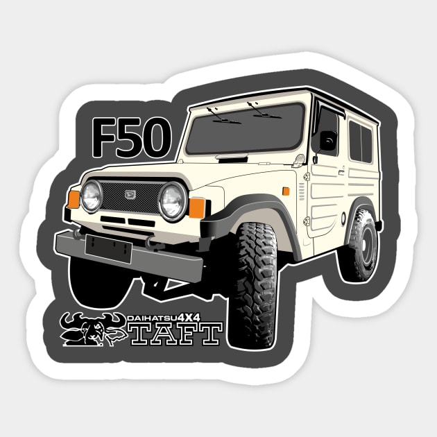 Daihatsu taft f50 - 4x4 Off Road - Sticker | TeePublic