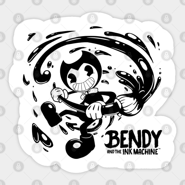 Bendy - Bendy And The Ink Machine - Sticker | TeePublic