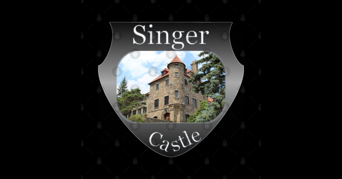 Singer Castle - Singer - Sticker | TeePublic