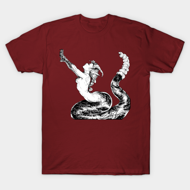 Lamia Snake Girl - Lamia Snake - T-Shirt | TeePublic