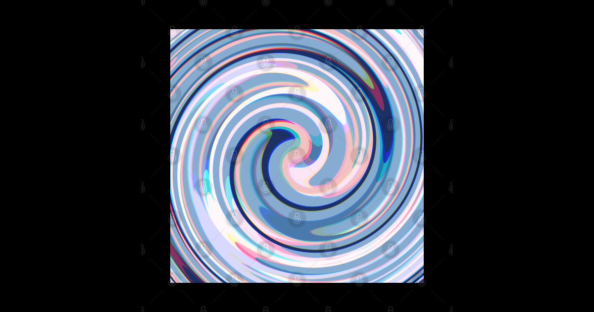 Swirl of Abstract Lines Of Soft Colors - Swirl Of Abstract Lines Of ...