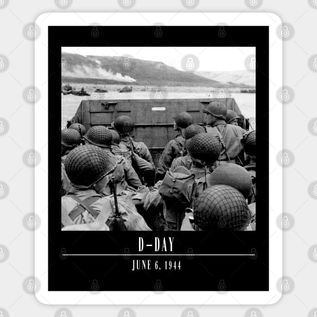 D-DAY, June 6, 1944 - D Day - Sticker | TeePublic