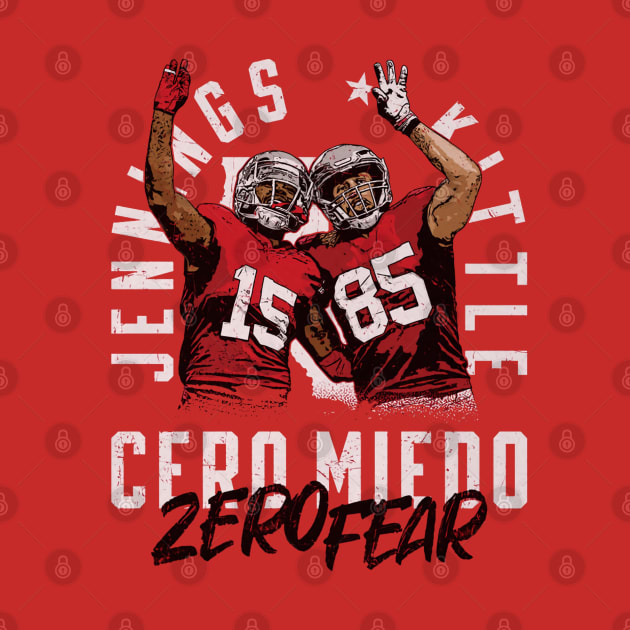 George Kittle San Francisco Zero Fear - Jauan Jennings - T-Shirt sold ...