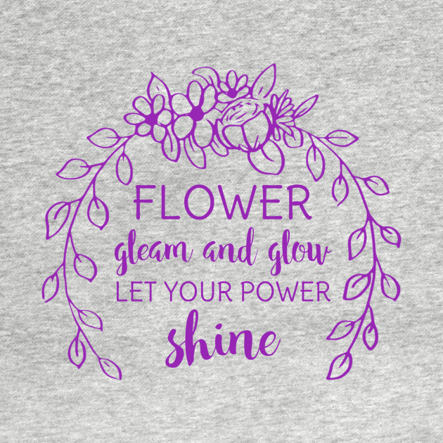 Flower, gleam, and glow - Tangled - T-Shirt sold by Mohit Sharma | SKU ...