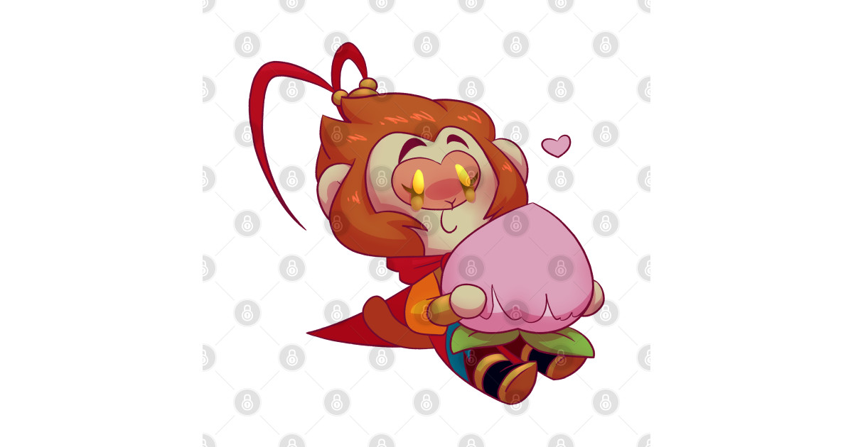 Cute Monkey King - Monkie Kid - T-Shirt | TeePublic