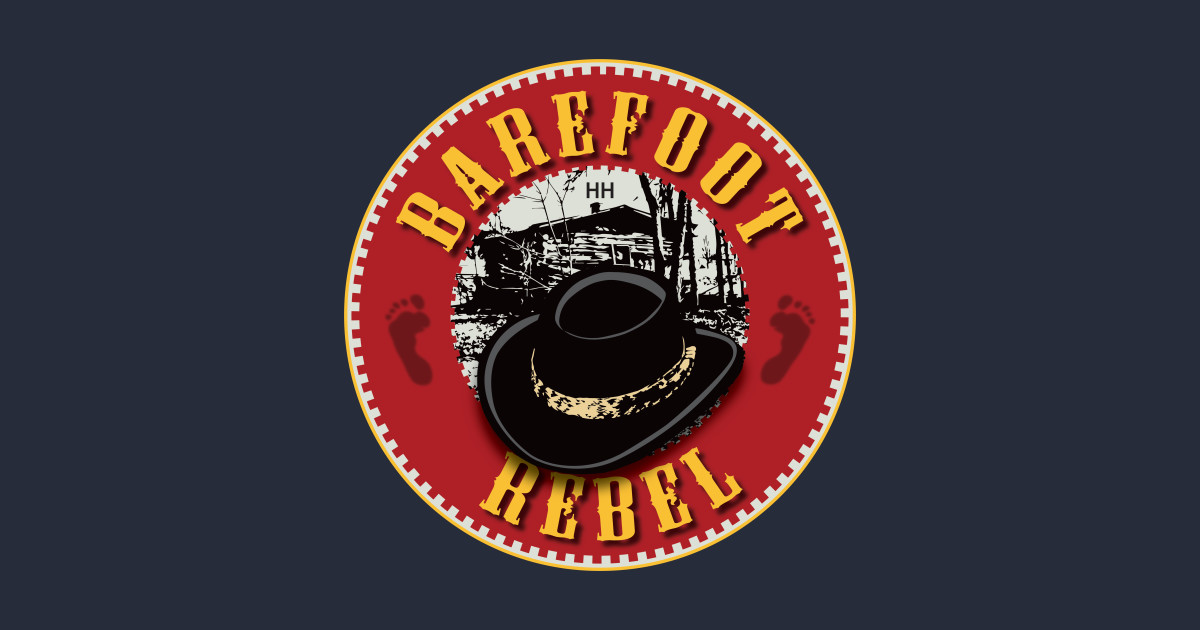 BFR Color Logo - Barefoot Rebel - T-Shirt | TeePublic