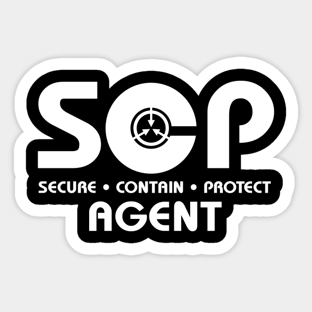SCP Foundation Pocket Print - Scp Foundation - Sticker | TeePublic