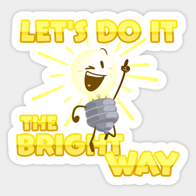 Lightbulb (Inanimate Insanity) - Inanimate Insanity - Sticker | TeePublic