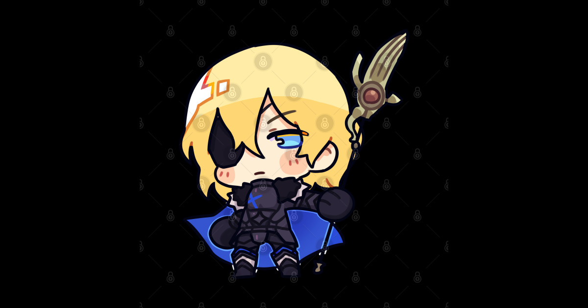 Feral Timeskip Chibi Dimitri - Fe3h - Sticker | TeePublic