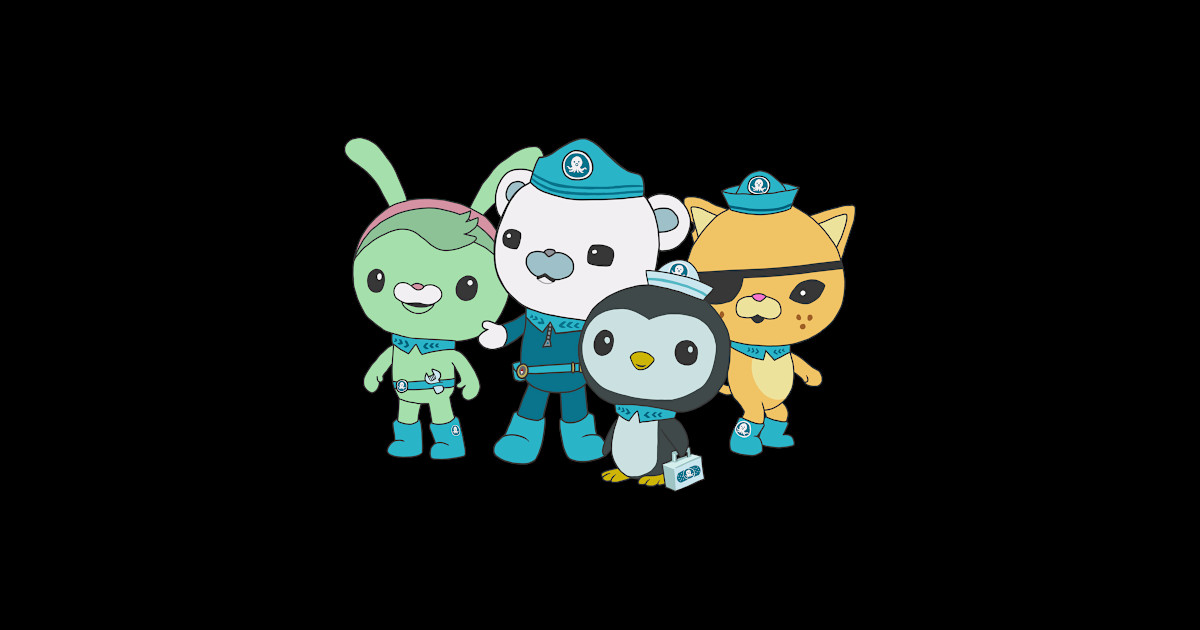 Octonauts - Captain Barnacles, Tweak, Peso, Kwazii - Octonauts ...