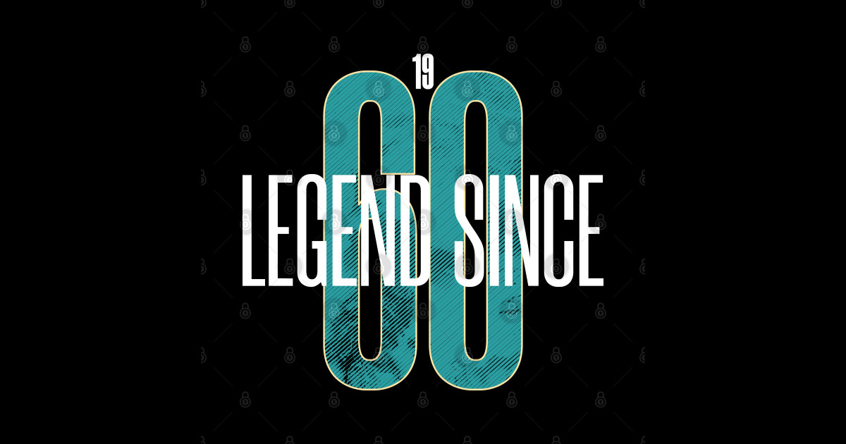 Legend since 1960 - 60th birthday gift - Legend Since 1960 - Posters ...
