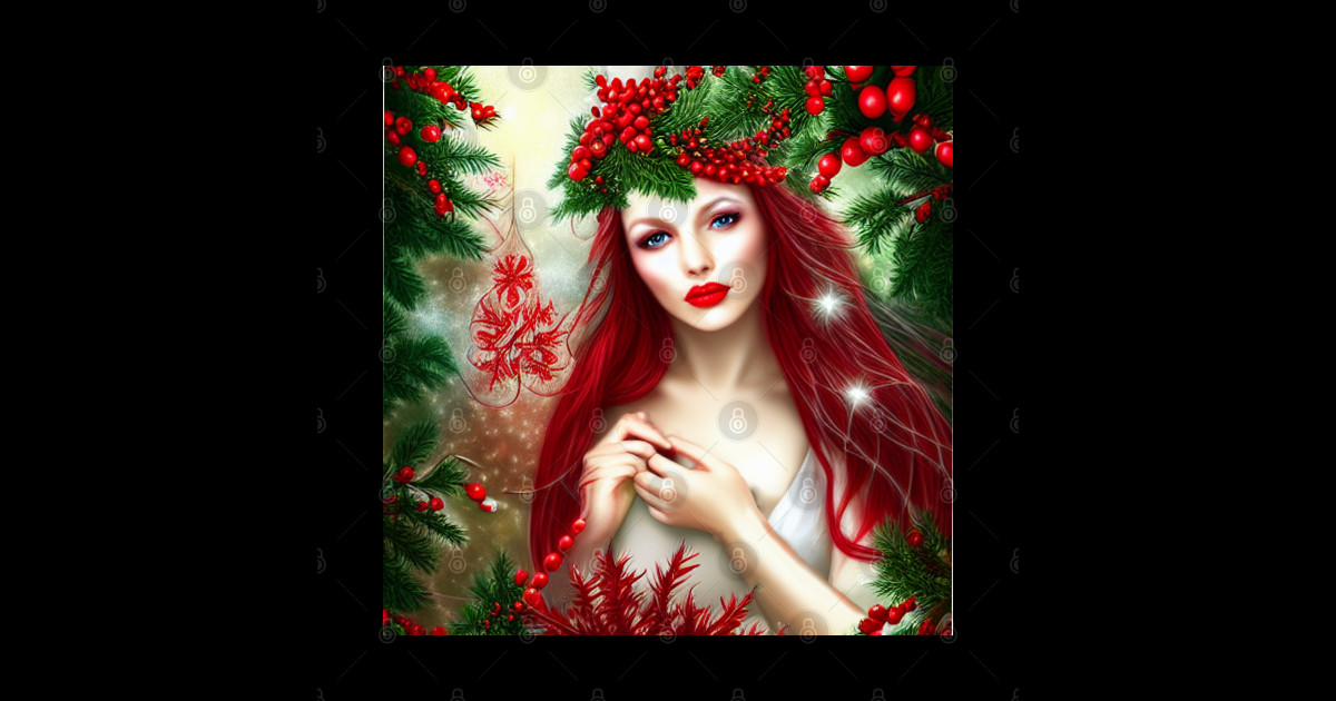 Holly Woman - Holly - Sticker | TeePublic