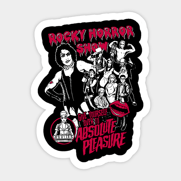 80s Rocky Horror Show - Rocky Horror Picture Show - Sticker | TeePublic