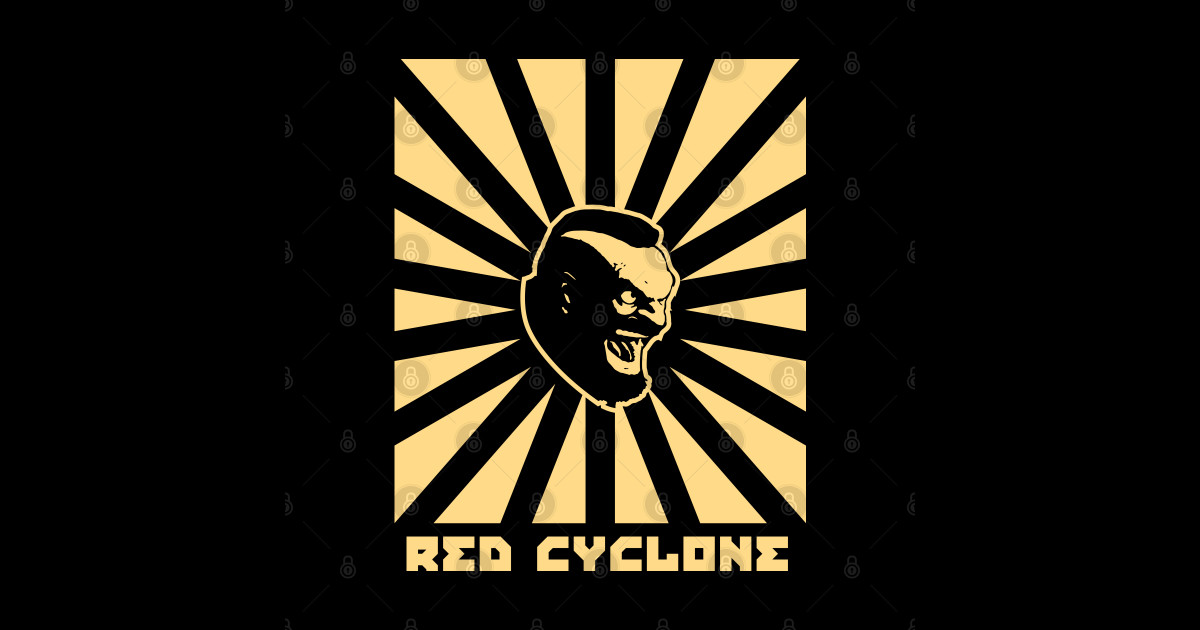 Red Cyclone - Red Cyclone - Sticker | TeePublic