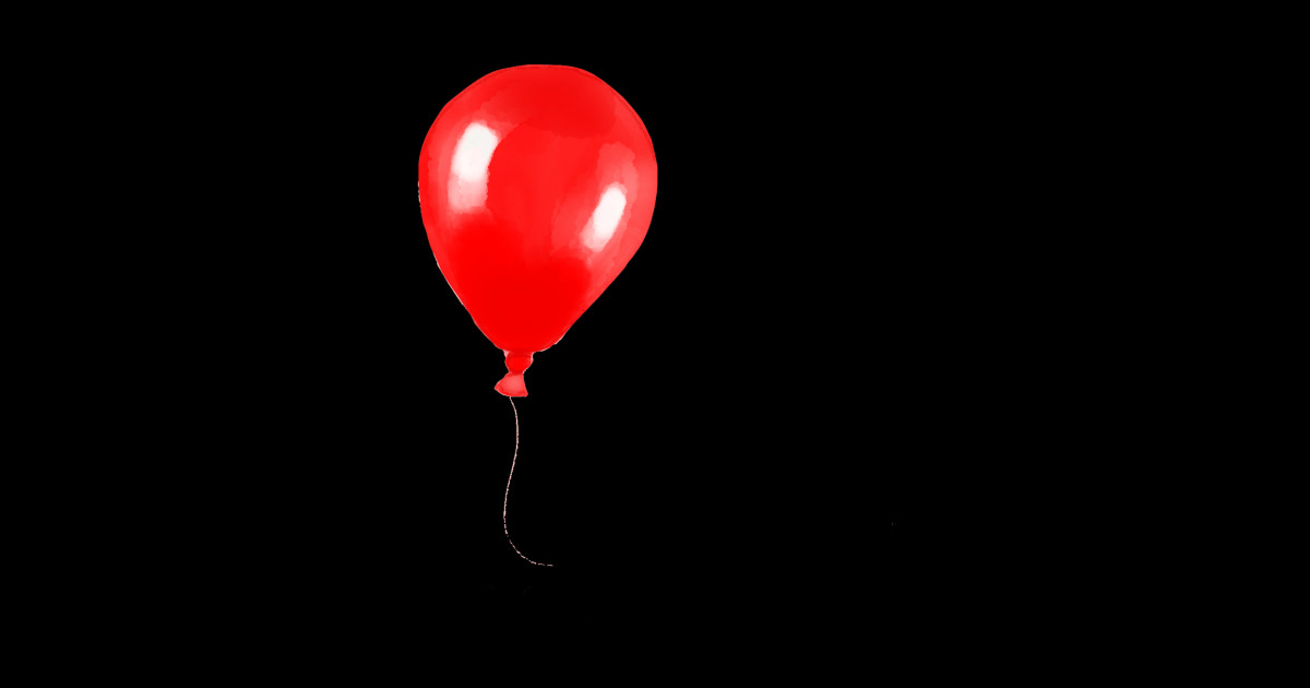 Red Balloon - Red Balloon - Sticker | TeePublic