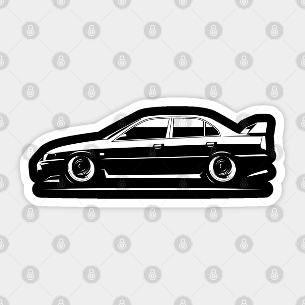 1996 Lancer Evo IV - 1996 Lancer Evo Iv - Sticker | TeePublic