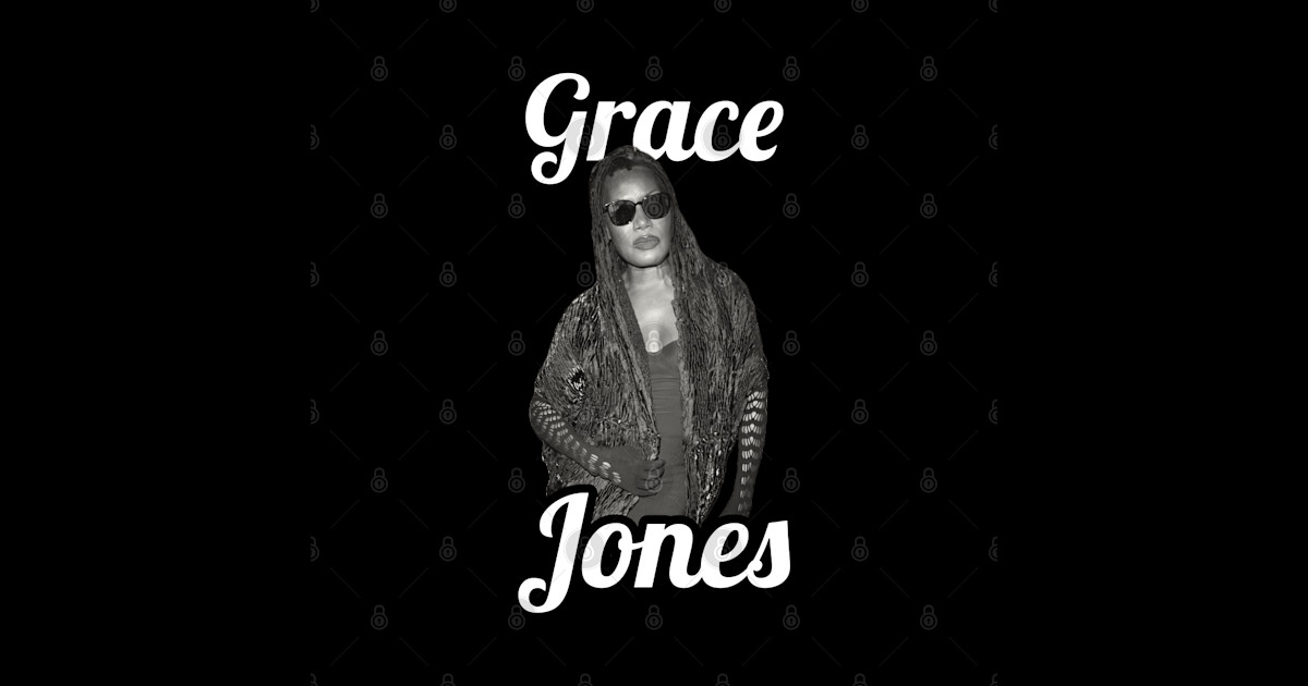 Grace Jones / 1948 - Grace Jones - Sticker | TeePublic