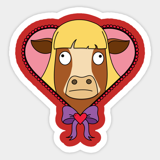 Majestic Moolissa - Bobs Burgers - Sticker | TeePublic