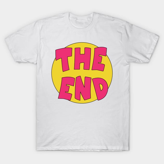 THE END - Cartoons - T-Shirt | TeePublic