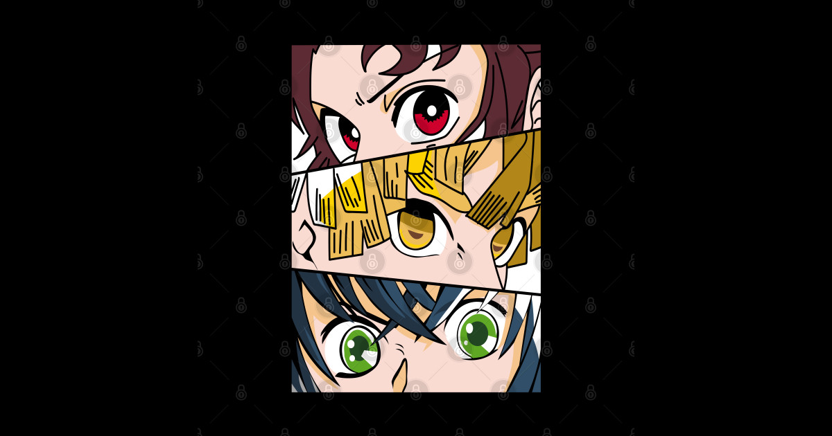 Demon Slayer Trio - Tanjiro, Zenitsu and Inosuke - Demon Slayer ...