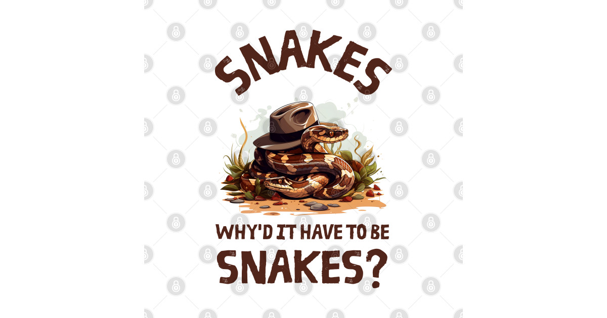 Snakes. Why did it have to be snakes? - Adventure - Indiana Jones - T ...