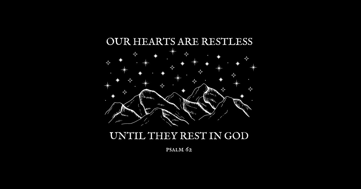 Rest In God - Bible Verse Christian Quote - Gods Promises - Sticker ...