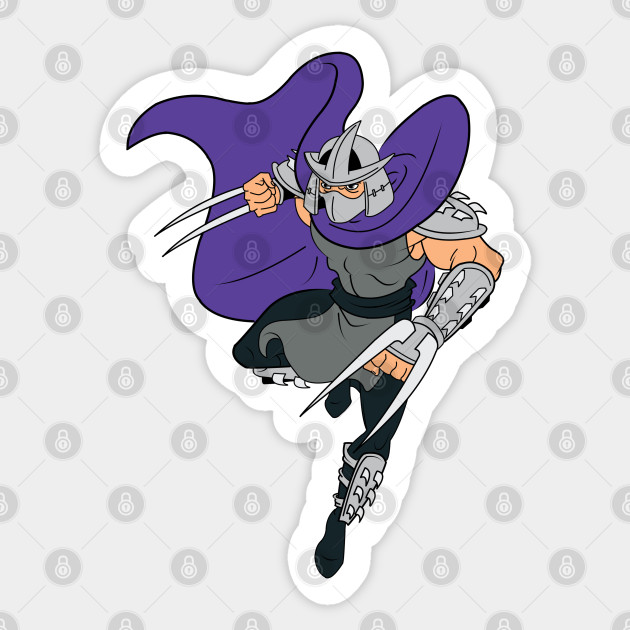 Shredder - Shredder - Sticker | TeePublic