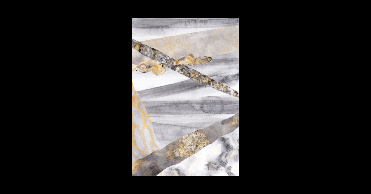 Industrial Strokes - Geometric - Sticker | TeePublic