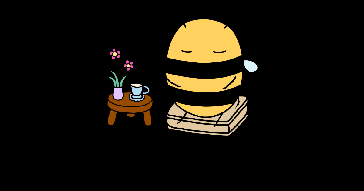 Bee Mindful - Cream - Bee Mindful - Sticker | TeePublic