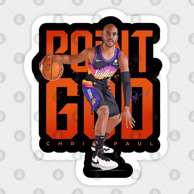 Chris Paul - Chris Paul Phoenix Suns - Sticker | TeePublic