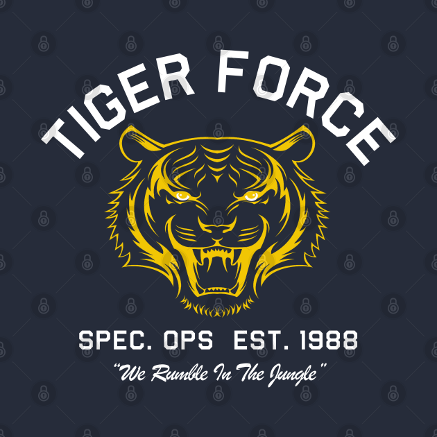 Tiger Force Outline - Gi Joe - T-Shirt | TeePublic