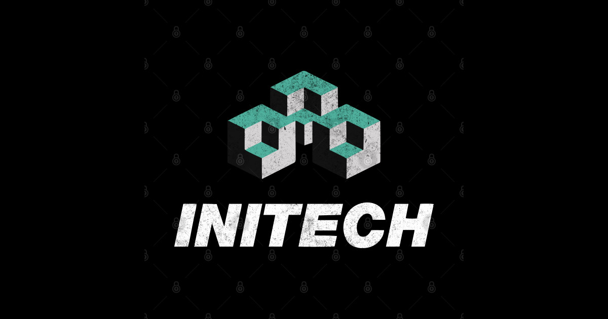 Initech vintage logo - Office Space - Office Space - Sticker | TeePublic