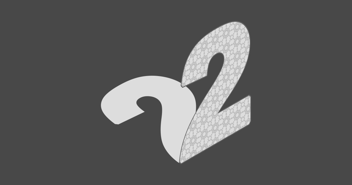 Isometric Number, Number Two - Number Two - T-Shirt | TeePublic